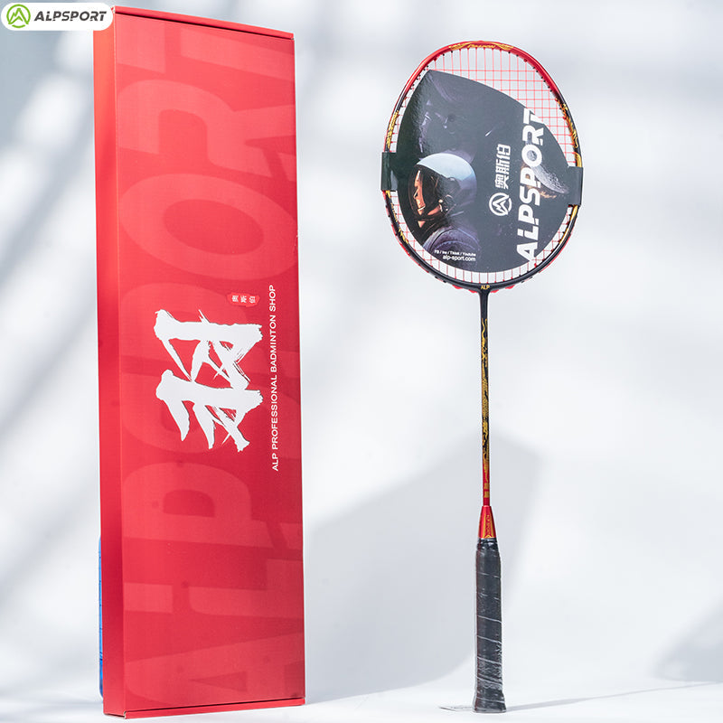 ALP SPORT 1pc QY 4U 100% Full Carbon Fiber Badminton Racket Max 28lbs ...
