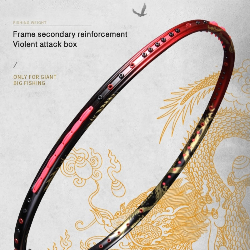 ALP SPORT 1pc QY 4U 100% Full Carbon Fiber Badminton Racket Max 28lbs ...