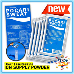 5 pcs x 13g sachet - Pocari Sweat Powder in Sachets - 5 pcs x 13g sach ...