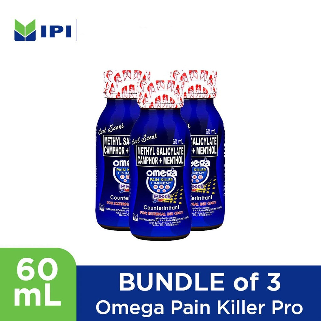 Omega Pain Killer Pro 60ml [Bundle of 3] – ABOT.ph